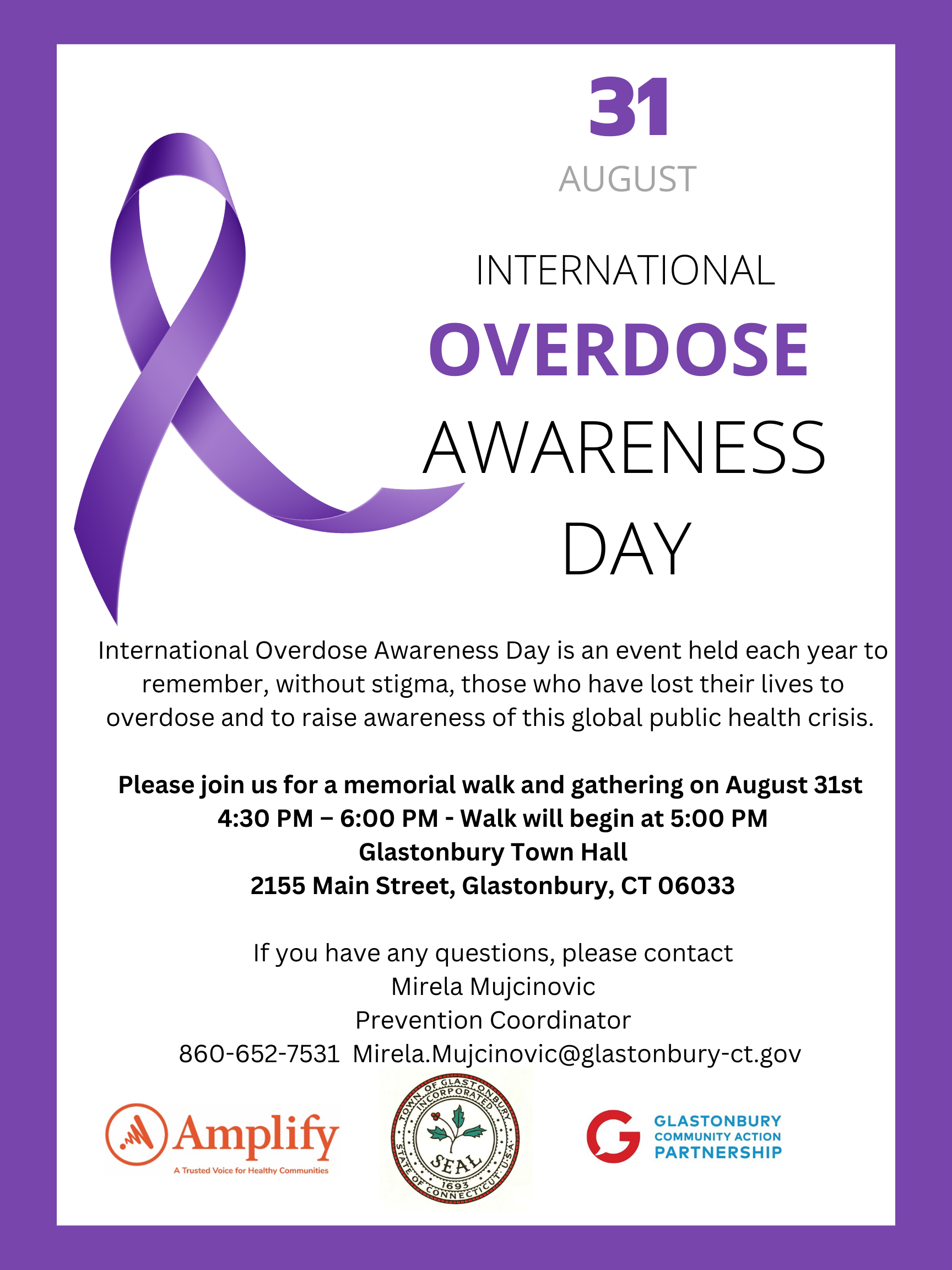 International Overdose Awareness Day